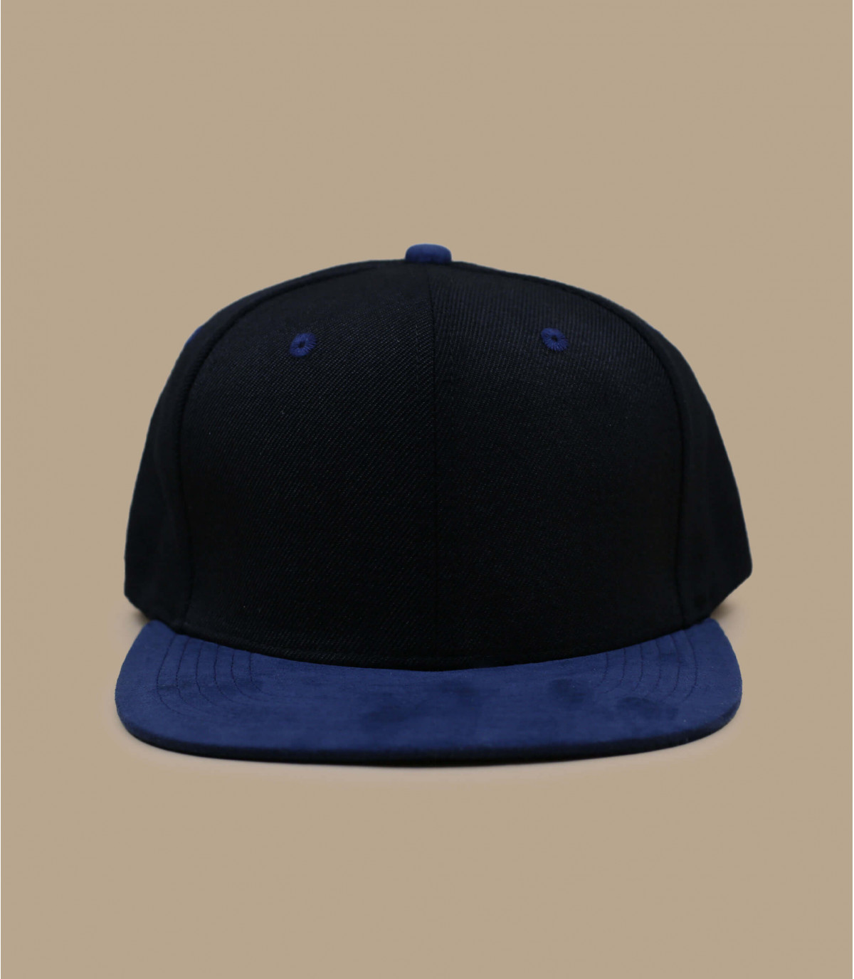 snapback blanck noir navy suede - Snapback blank noir navy suede : Headict